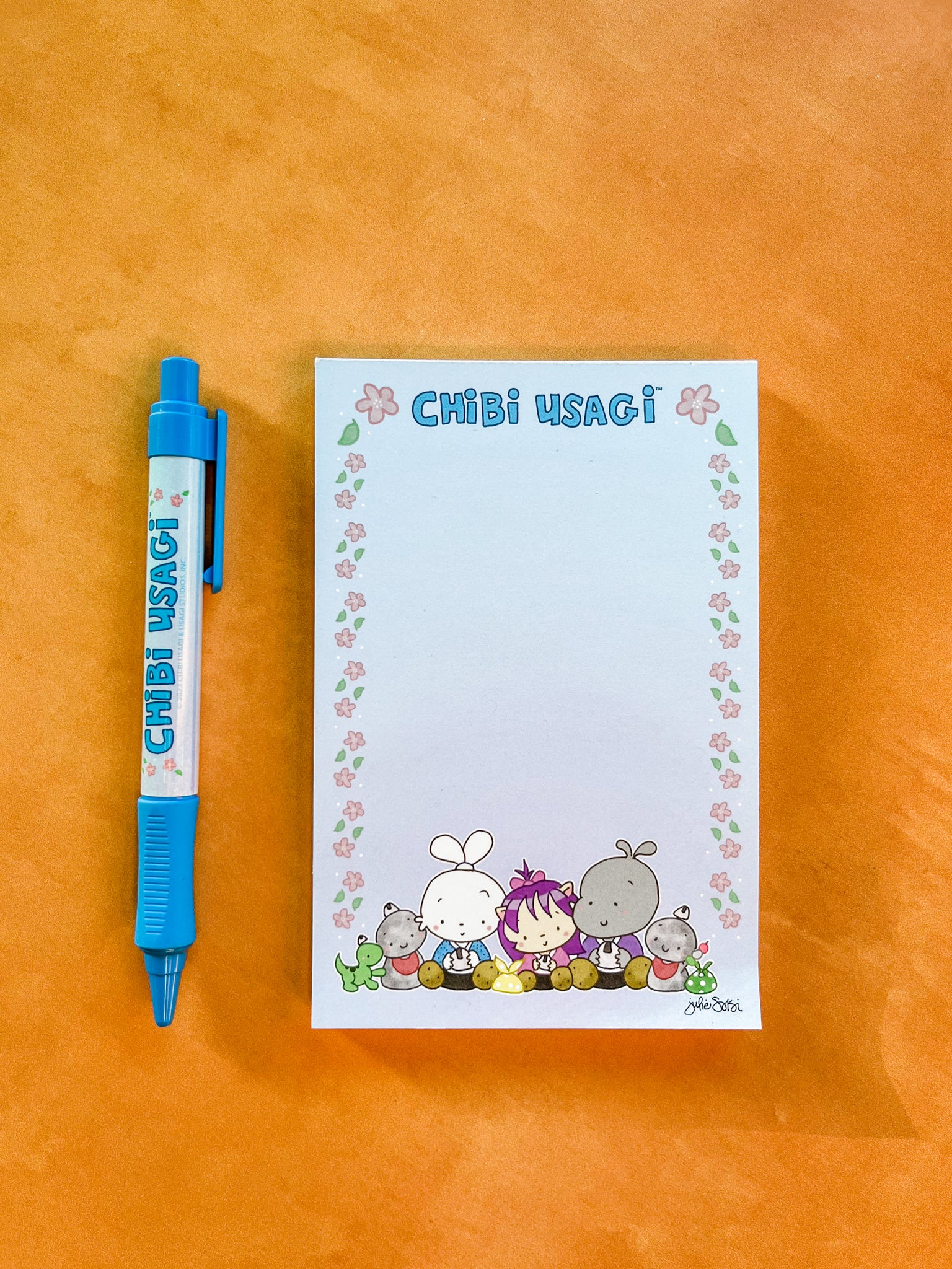 Chibi Usagi: Memo Notepad and Pen Stationary Set – Usagi Studios