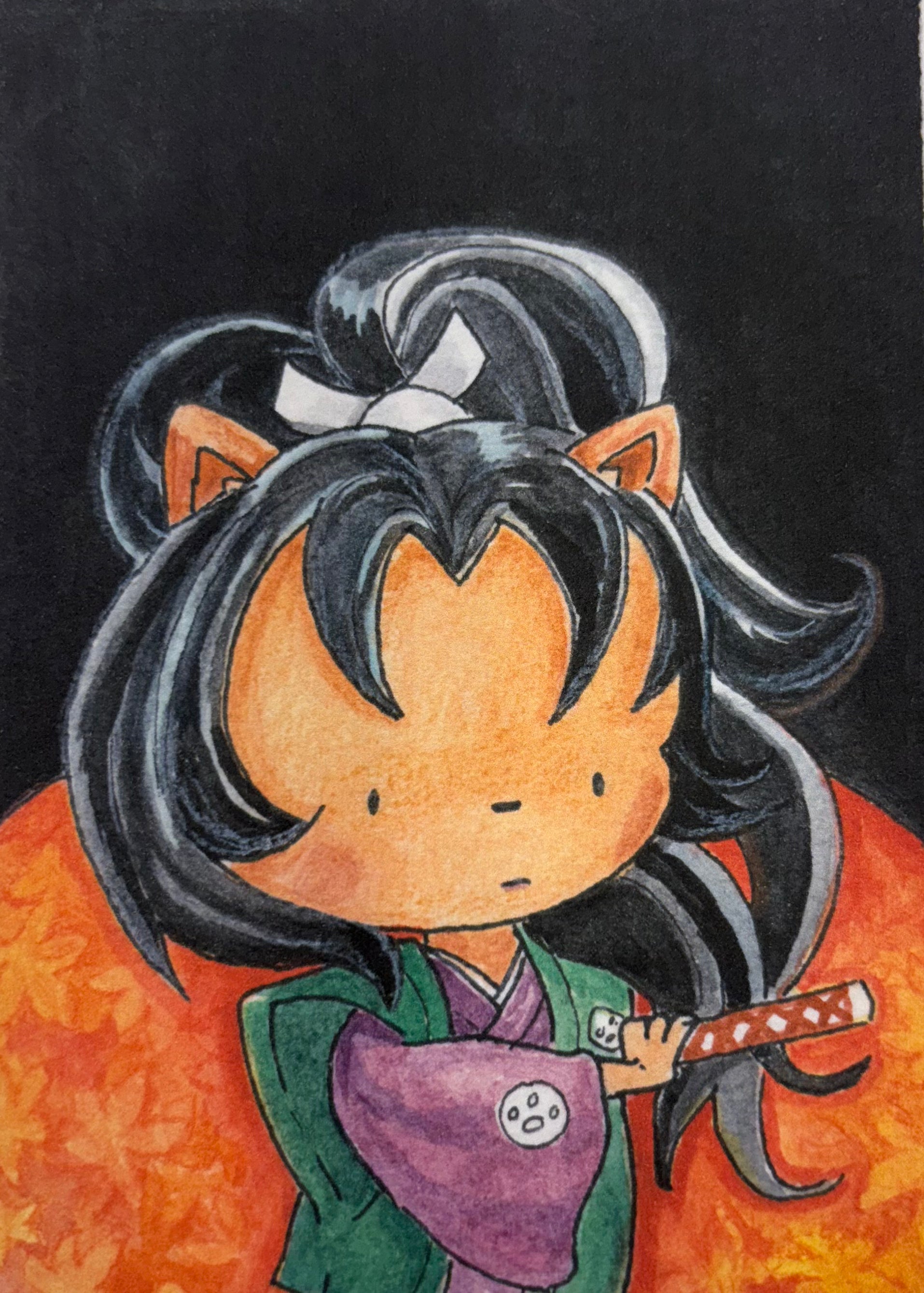 Chibi Usagi (After Arita) | 5x7 Print – Usagi Studios