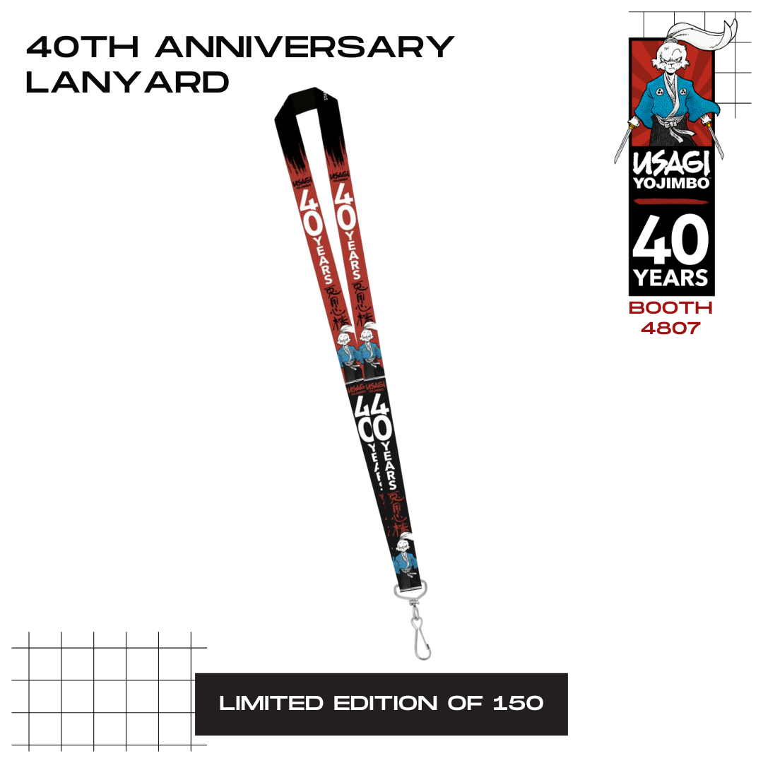 40th Anniversary | Lanyard – Usagi Studios